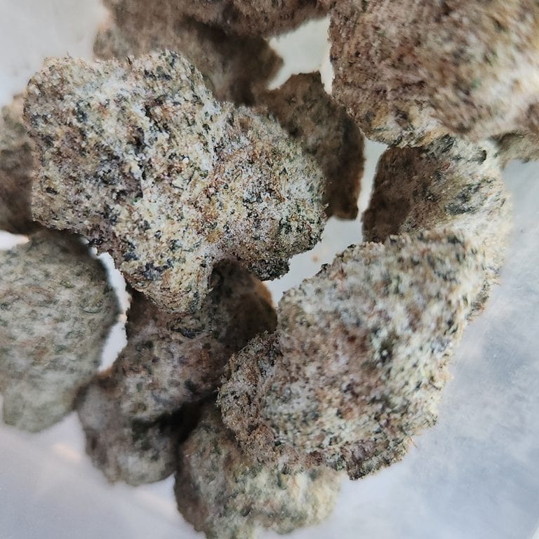 Triple Hashburger Snowcap THCA Pounds | Isolate Infused Buds